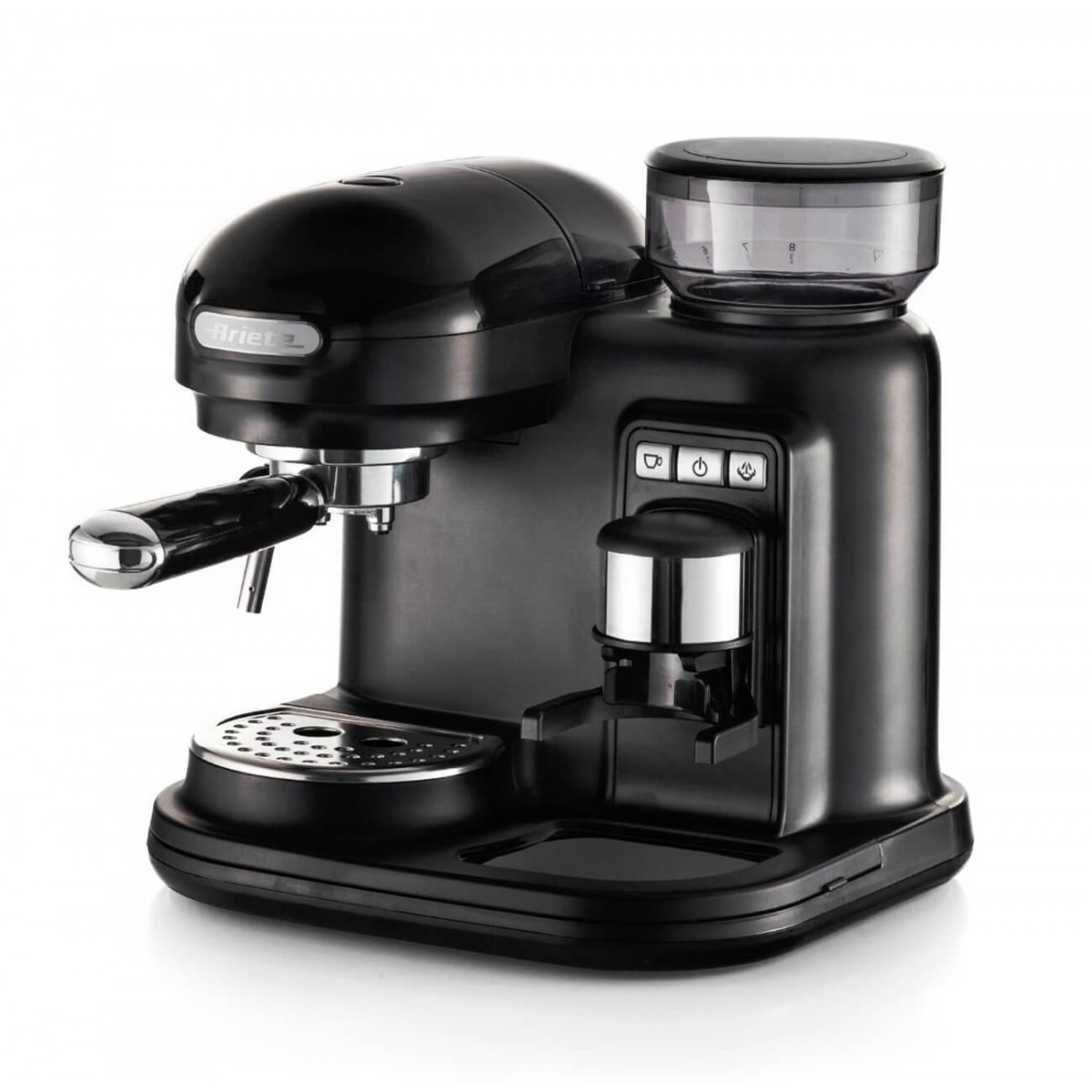 Espresso coffee machine with integrated coffee grinder | Ariete