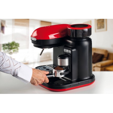 Espresso coffee machine with integrated coffee grinder - Ariete (EN)