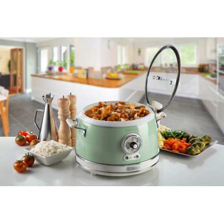 green Rice Cooker & Slow Cooker - Ariete (EN)