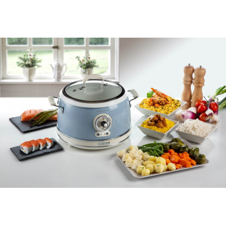 blue Rice Cooker & Slow Cooker - Ariete (EN)