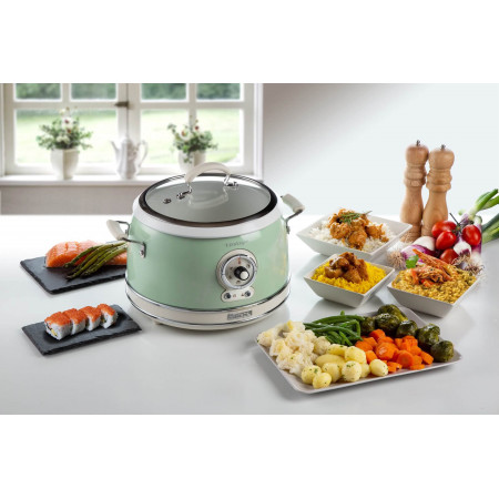 green Rice Cooker & Slow Cooker - Ariete (EN)