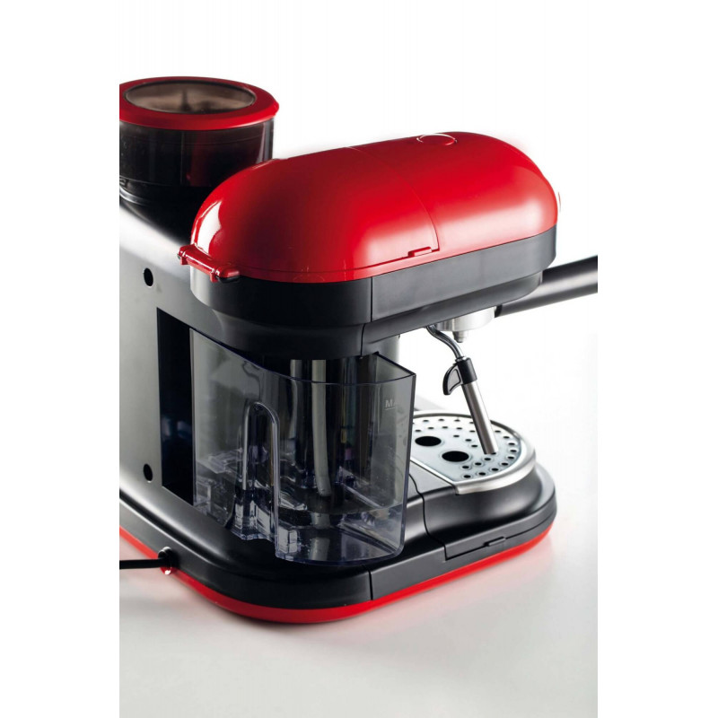 Espresso coffee machine with integrated coffee grinder | Ariete