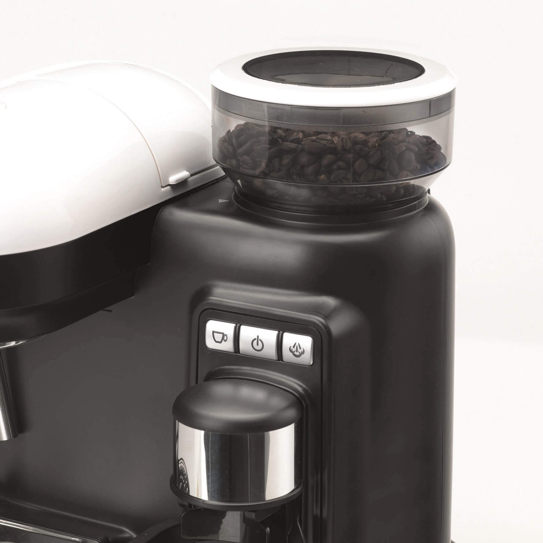 Espresso coffee machine with integrated coffee grinder | Ariete